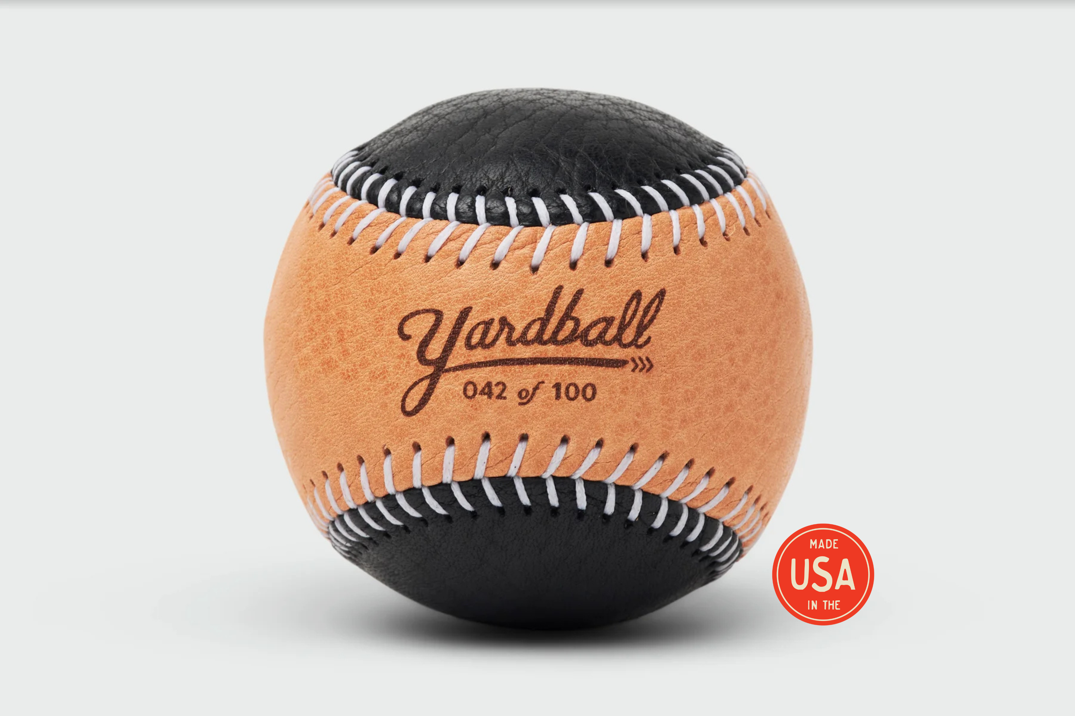 Founder's Edition Yardball – LPR #1 | Handmade Leather Catch Ball